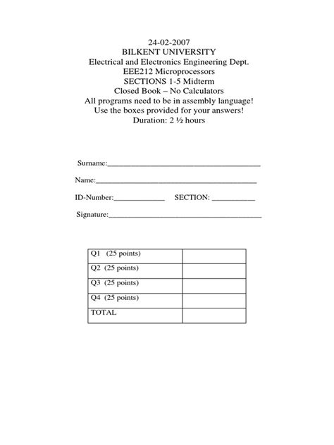 8051 Assembly Language Exam Pdf Subroutine Assembly Language