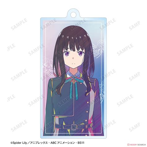 Tvアニメ「リコリス・リコイル」 井ノ上たきな Ani Art Clear Label 2連ワイヤーアクリルキーホルダー キャラクターグッズ