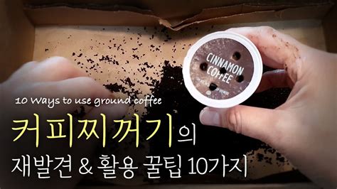 제로 웨이스트 커피찌꺼기 활용 꿀팁 10가지 10 ways to use ground coffee YouTube