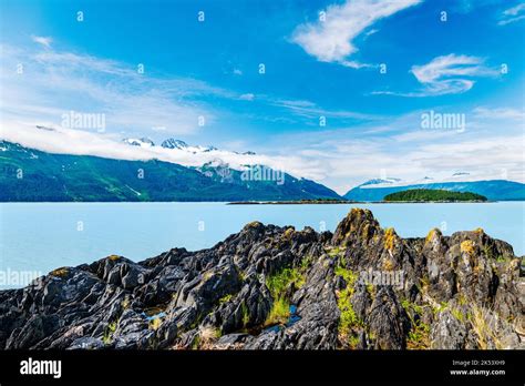 View Of Chilkat Inlet And Glacier Bay National Park And Preserve From Moose