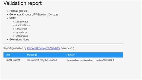 Exported File Fails To Be Imported · Issue 1463 · Khronosgroupgltf