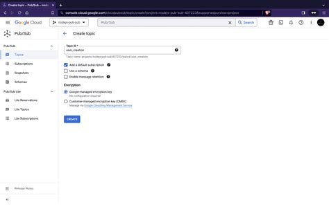 Publish And Receive Messages With Google Pub Sub In Node Js