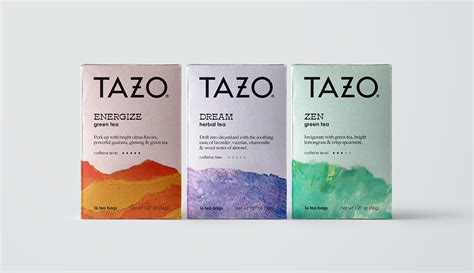 Tazo Teabox Set Design On Behance