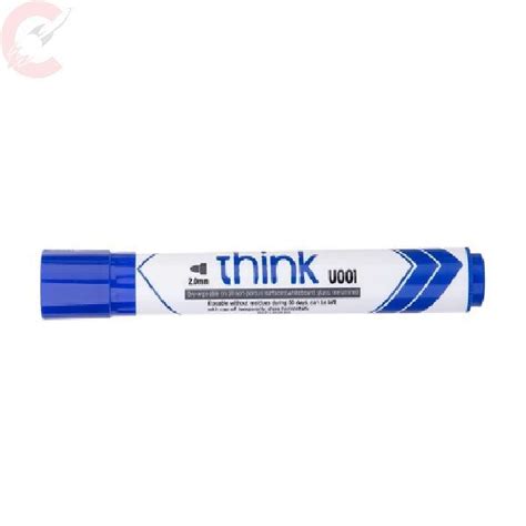 Deli Whiteboard Marker Bullet Tip 2 0mm Blue