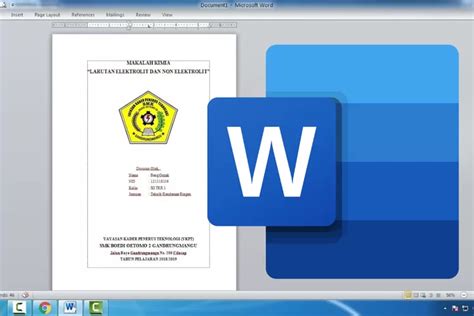 Tutorial Lengkap Cara Membuat Cover Atau Sampul Di Microsoft Word