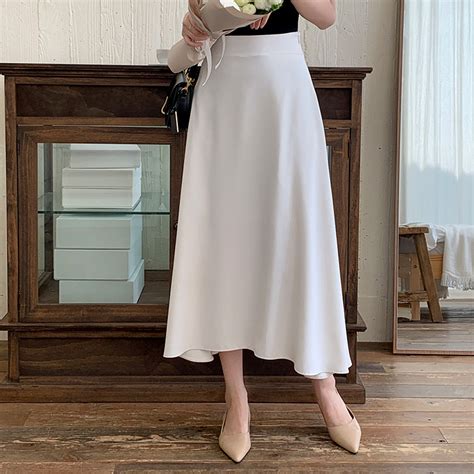 아뜨랑스 🚚부분당일발송 3만장 돌파 기장선택3사이즈미니5부롱 기장데일리룩휴가룩 로즐리 베이직 3기장 플레어 겨울하객룩 롱스커트 스커트 Sk4944 통통