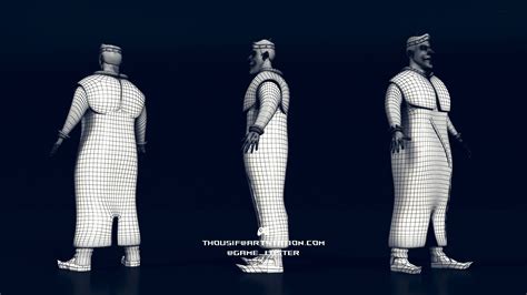 Thousif Syed Character Modelling