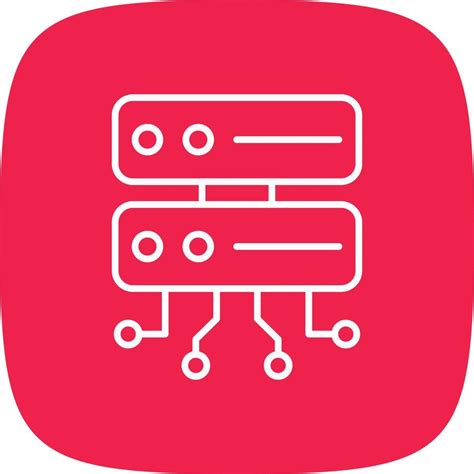 Server Line Round Corner 9917897 Vector Art At Vecteezy