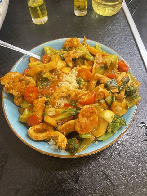 Ive Done It Again Chicken Stir Fry With Curry Sauce And Cauliflower