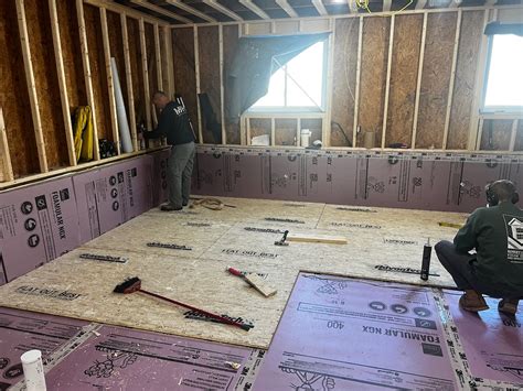 Insulation Over Concrete Slab Floor Best Way To Insulate A Basement