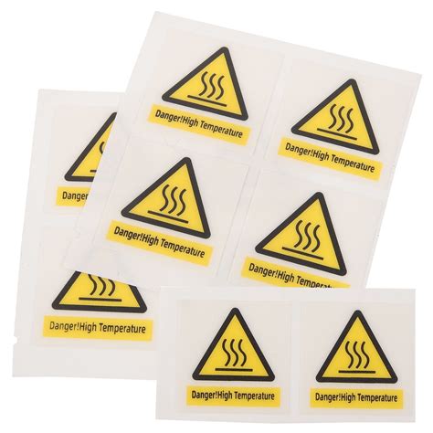 Mlins Sheets Decal Safety Precautions Signs Easy To Peel And Stick Warning Label Walmart