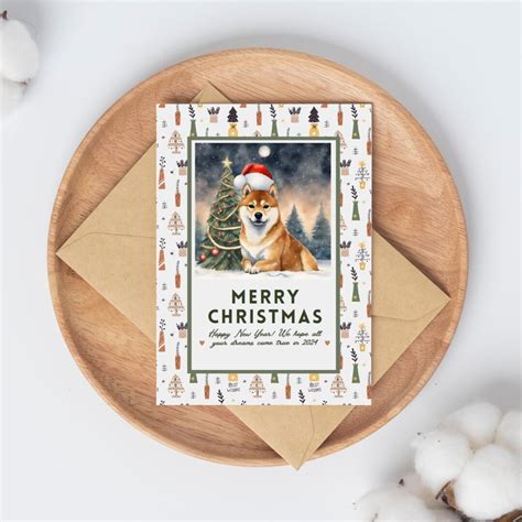 15 Dog Christmas Greeting Cards Printabledigital Templates Instant