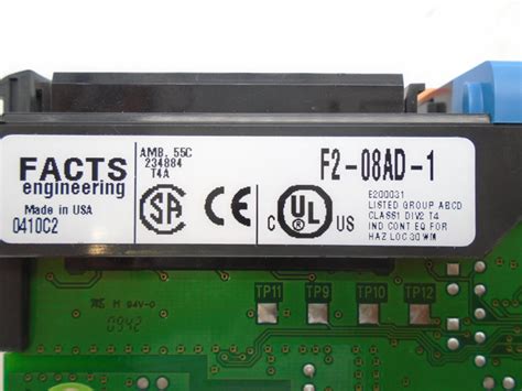 Facts Engineering F2 08ad 1 Plc Module