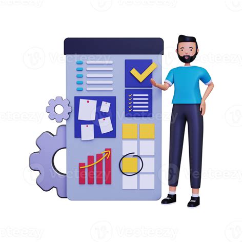 Ilustración De Estructura De Gestión De Organización 3d 10872210 Png