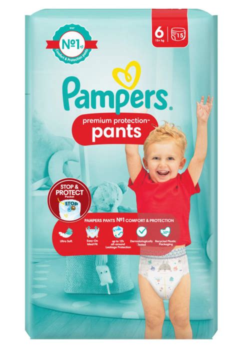 Pampers Premium - Pants S6 15+Kg 15stk | Meny.no