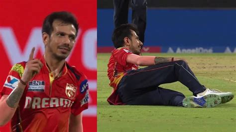 Watch: Yuzvendra Chahal strikes iconic pose after taking sensational hat-trick against CSK in ...