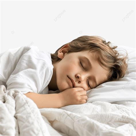 침대에서 자고 있는 작은 아이 집에서 낮잠을 자는 아이 어린이 잠 어린 시절 Png 일러스트 및 이미지 에 대한 무료