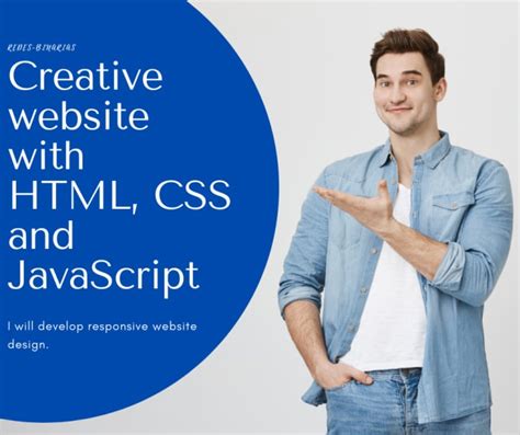 develop responsive html css and js website design by rdpaulgarcia fiverr