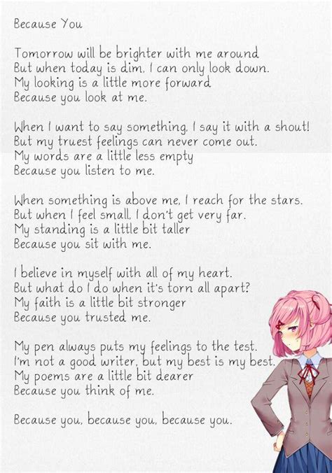 Natsuki Wiki Doki Doki Literature Club Amino