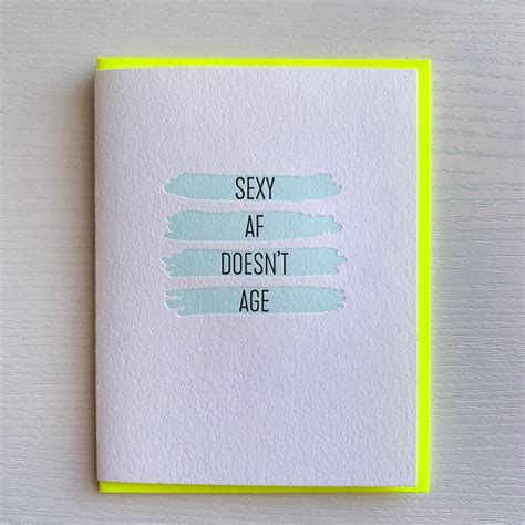 Funny Birthday Card Best Friend Birthday Card Sexy Af Etsy