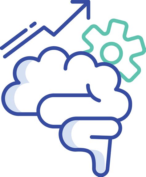 Brain Function Outline Color Illustration Vector Art At Vecteezy