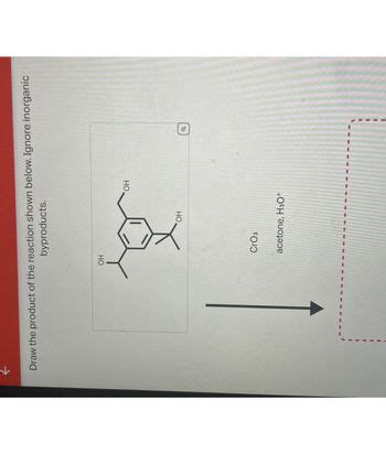 Answered: Draw the product of the reaction shown below. Ignore inorganic byproducts. | bartleby