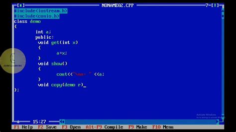 C Class Passing Objects As Argument Codelearning Youtube