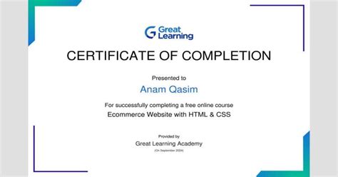 Anam Qasim On Linkedin Ecommerce Website With Html And Css Course