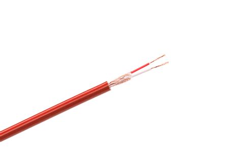 Kabel Mikrofonowy Stereo Mm Czerwony Lechpol B B