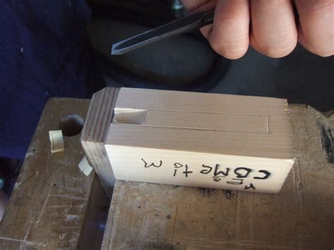 Daiku Dojo Woodworking How To S Chisel Scabbard
