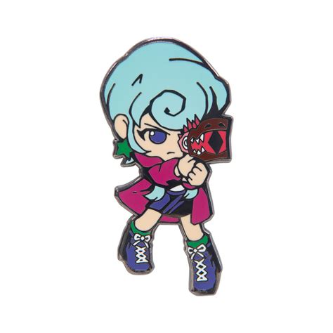 Sorry Were Closed Michelle Chibi Character Pin🩵