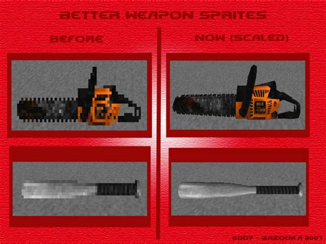 Scaled Weapon Sprites Image Eternal Damnation Is Doomed Mod For Doom Ii Moddb Scaled Weapon Sprites Image Eternal Damnation Is Doomed Mod For Doom Ii Moddb