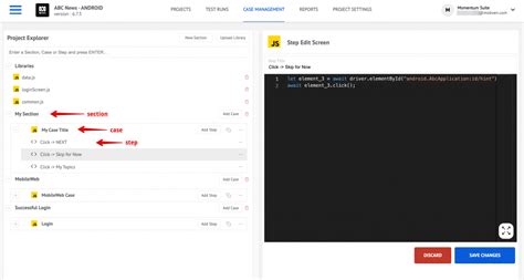 Integrate Momentum Suite Automate With Vs Code Extension Momentum Suite