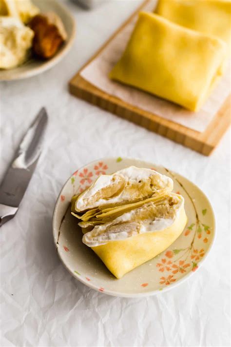Durian Cream Pancakes Sift Simmer