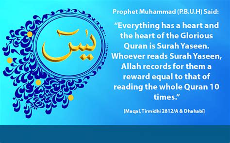Importance And Benefits Of Surah Yaseen Idara Alfurqan