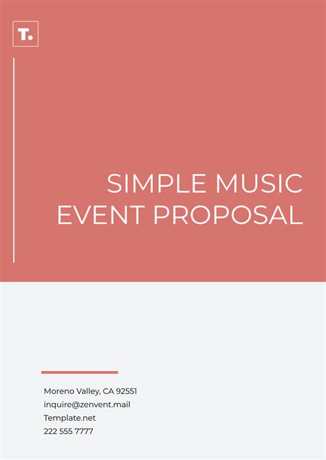 Free Christmas Event Proposal Template To Edit Online