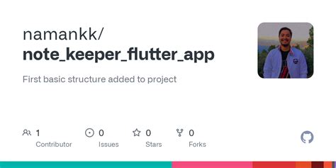Github Namankk Note Keeper Flutter App First Basic Structure Added