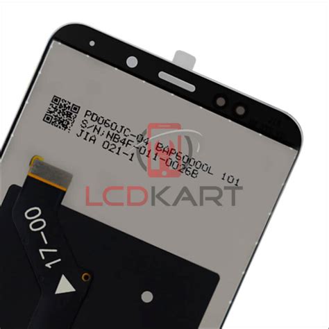 Redmi Note 5 Display And Touch Screen Glass Replacement LCD Kart
