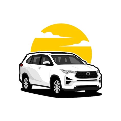 Premium Vector Mpv Car Vector Template