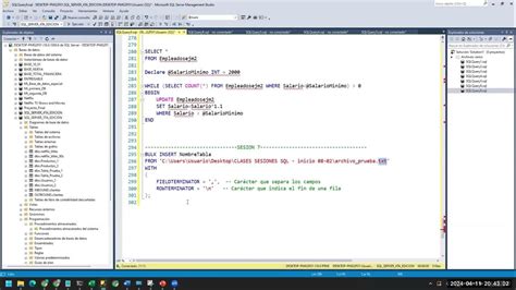 Sql Server And Mysql Database Edición 04 Clase 08 Data Science Analysis Youtube
