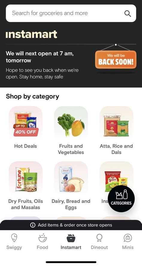 Is Swiggy Instamart Stopped Delivery At Night In Delhi Rdelhi