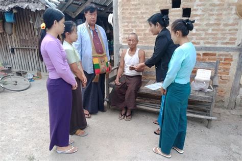 မောက်မယ်မြို့နယ်၌ အသက် ၈၅ နှစ်အထက် သက်ကြီးဘိုးဘွားများ၏ လူမှုရေးပင်စင