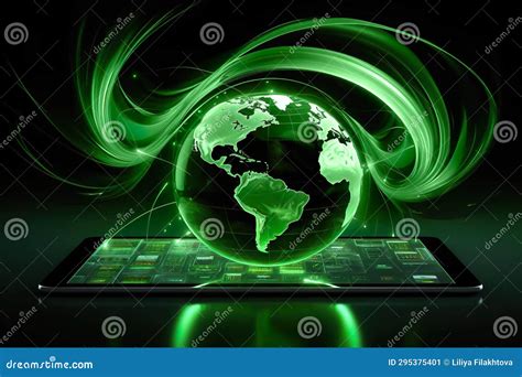 Sustainability It Green It Computing Concept Carbon Efficient