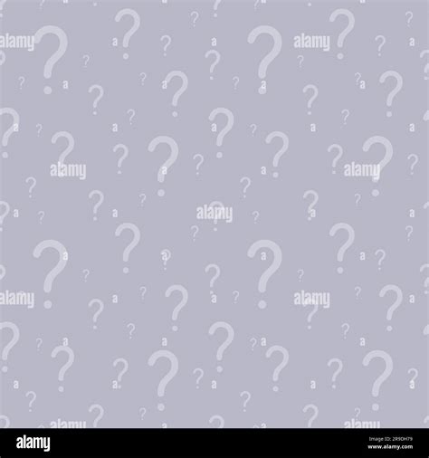 Question Marks Seamless Vector Background Question Mark Texture For