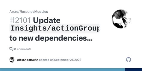 Update `insightsactiongroups` To New Dependencies Approach · Issue