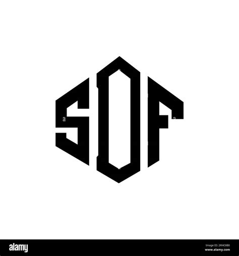 Sdf Hexagon Stock Vector Images Alamy