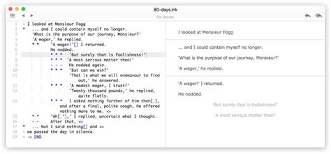 Ink Inkles Narrative Scripting Language Scripting Language