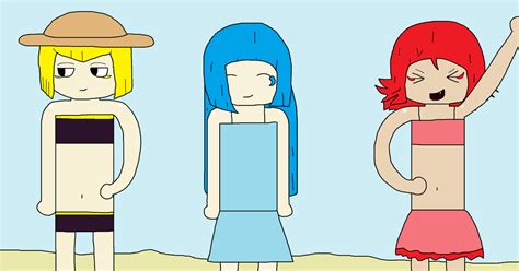 三魔官 Three Mage Sisters In The Beach Gamer Bird981のイラスト Pixiv