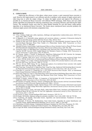 Real Coded Genetic Algorithm Based Improvement Of Efficiency In