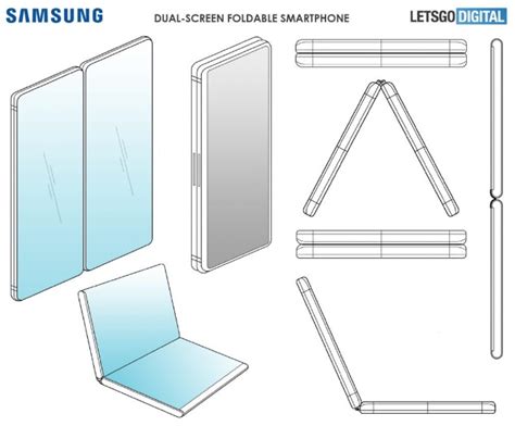 Патент описва сгъваемия Galaxy F смартфон на Samsung 359gsm